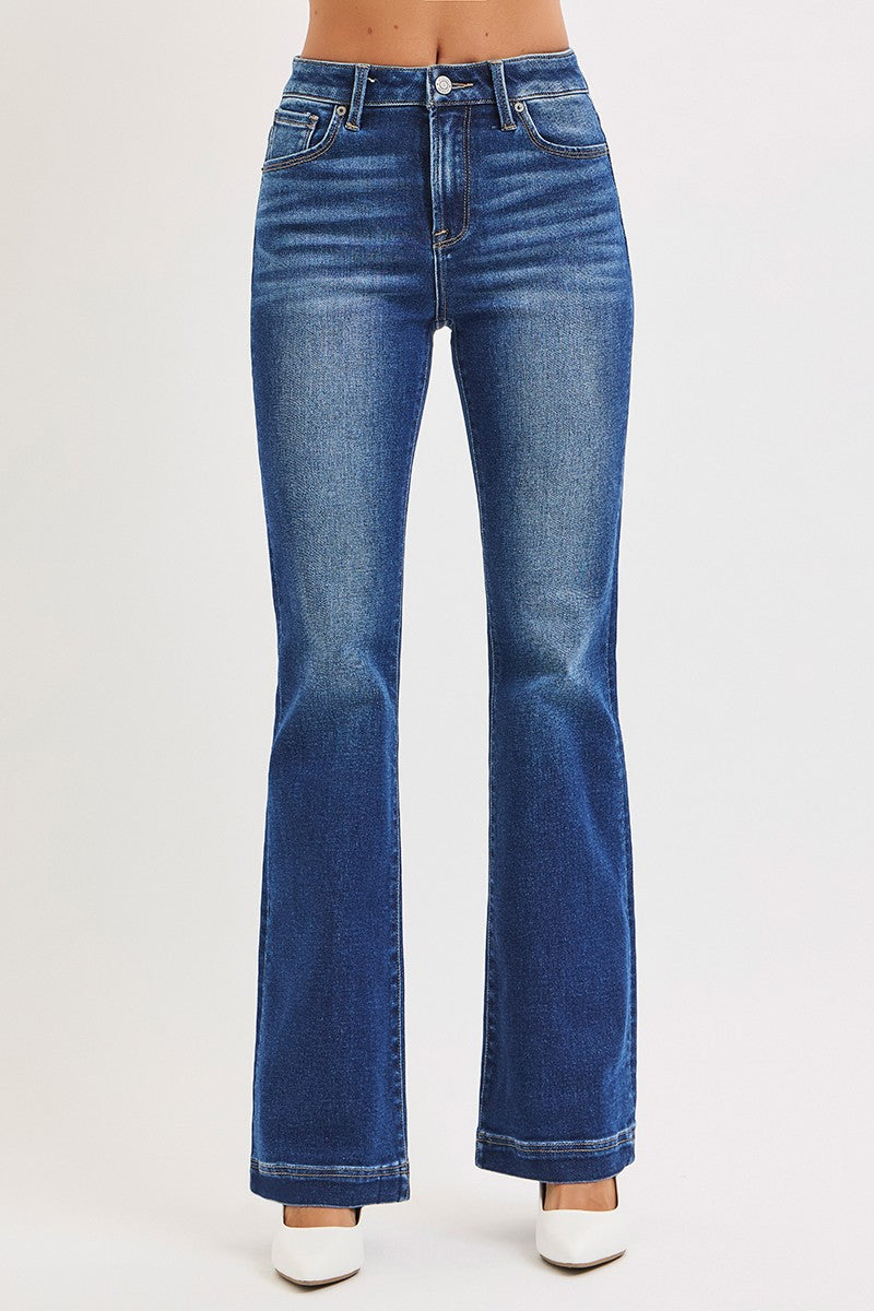 LOW RISE FLARE JEANS – Shine Boutique